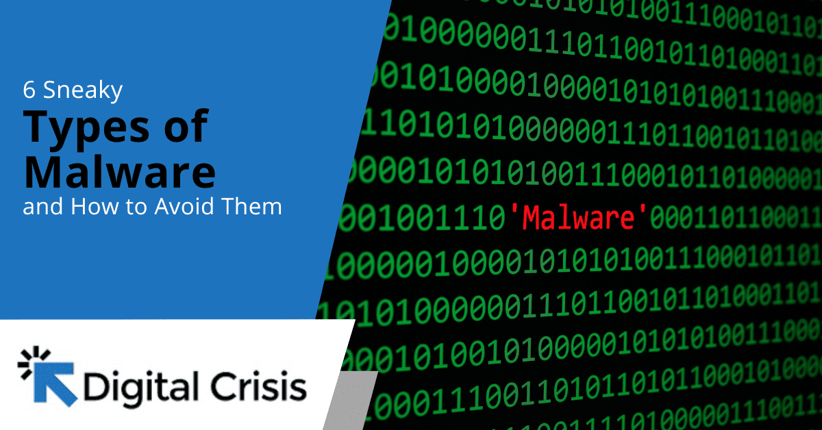 6 Sneaky Types of Malware and How to Avoid Them